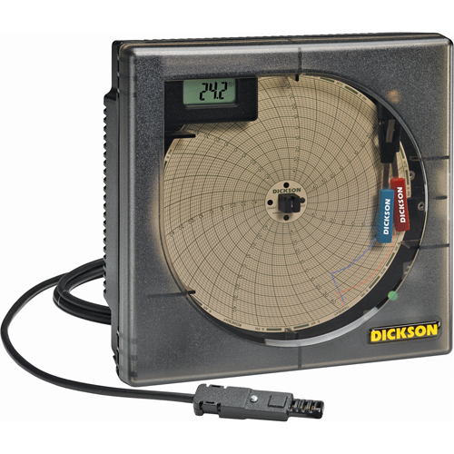 Dickson Temperature/Relative Humidity Recorder With Display, Probe ...