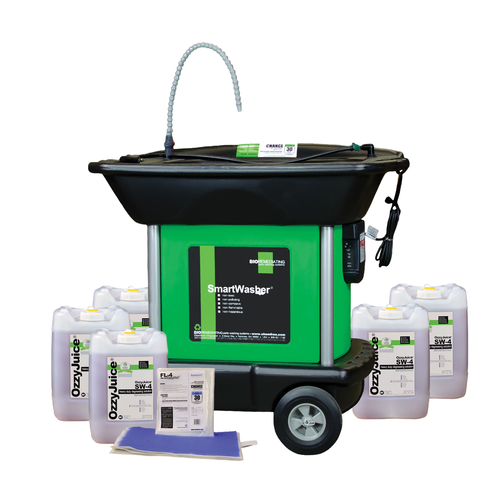 CRC Canada SmartWasher® SW-437 Mobile Parts Washer Kit | Cam Industrial