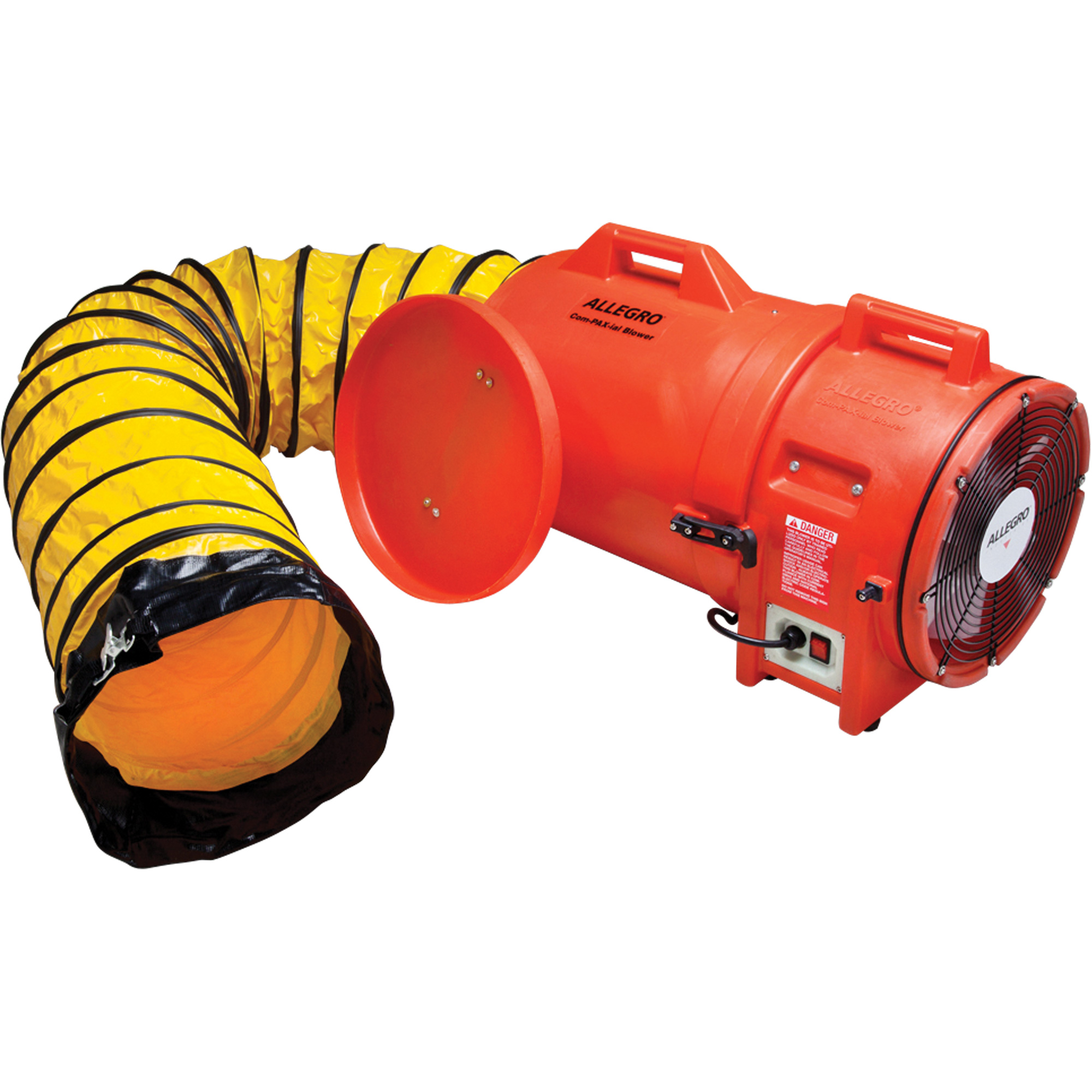 Allegro Industries Blower with Canister & Ducting, 1 HP, 1842 CFM EB262 ...