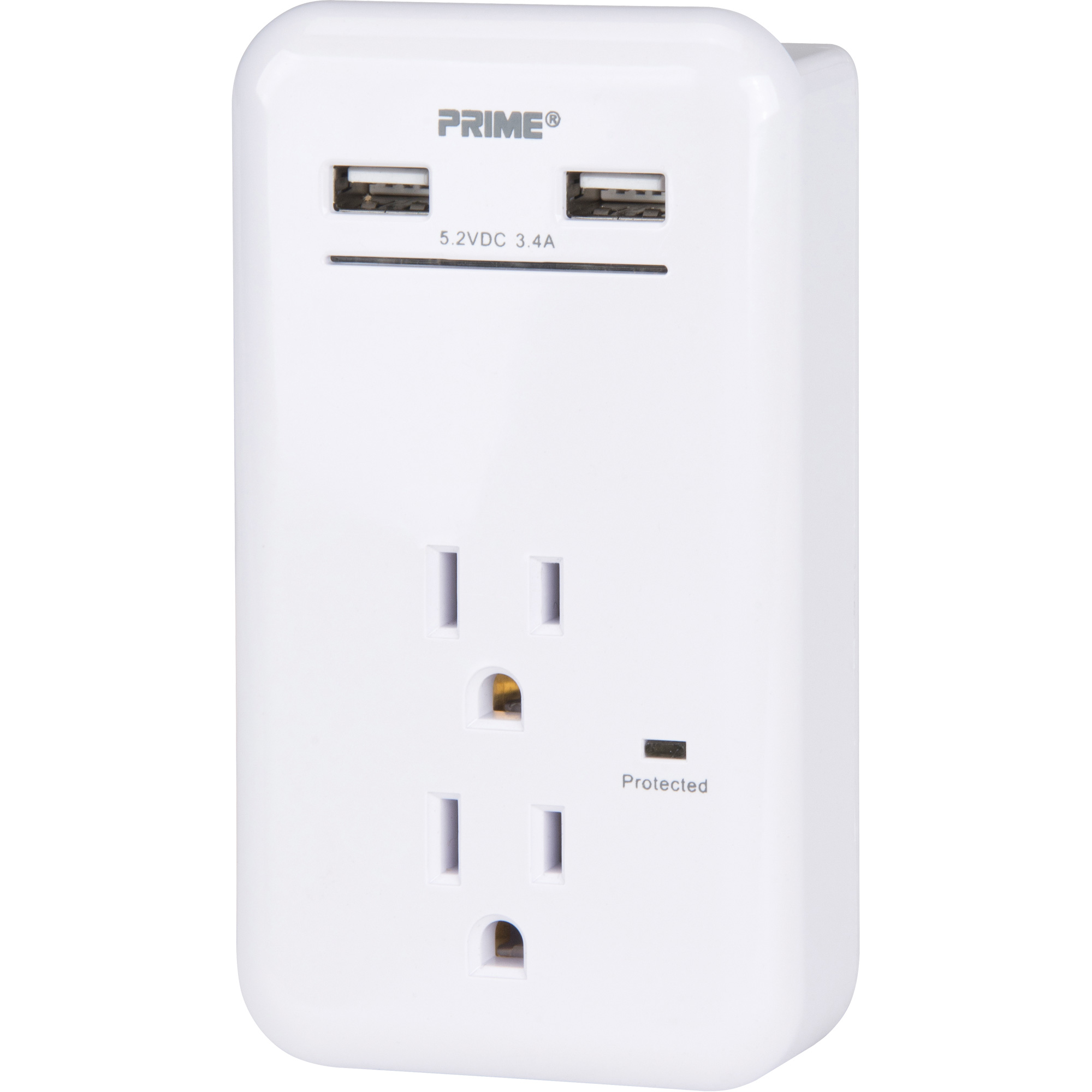 Prime Prime® USB Charger with Surge Protector XG783 | Cam Industrial